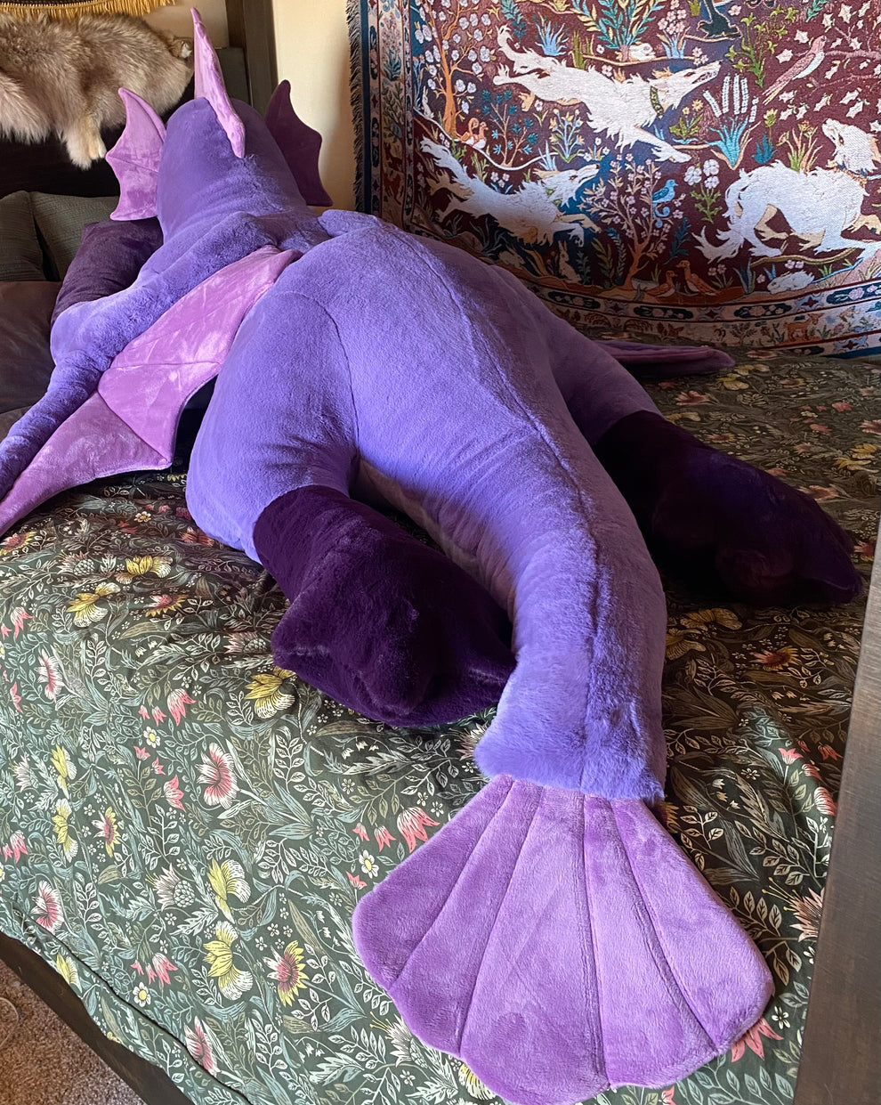GIANT Finneus Dragon - Made to Order – Creep Cat Toy Company