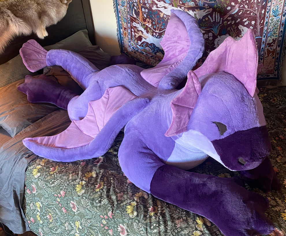 GIANT Finneus Dragon - Made to Order – Creep Cat Toy Company