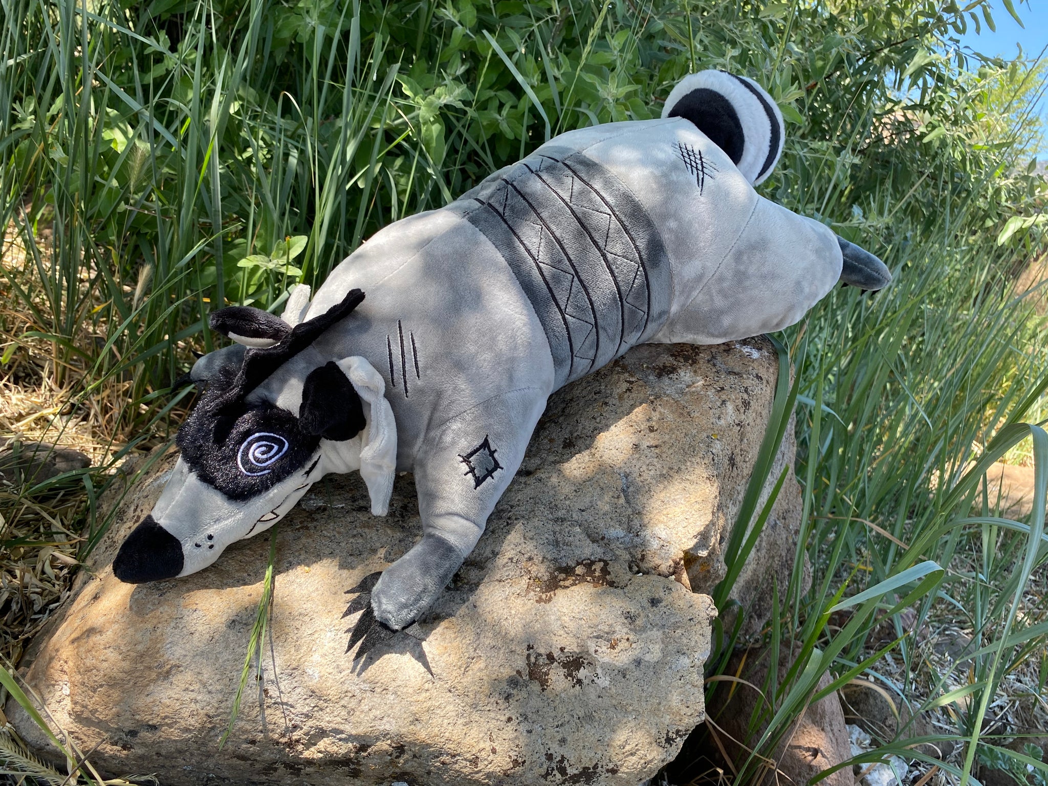 Weighted Roadkill Raccoon Plush – Creep Cat Toy Company