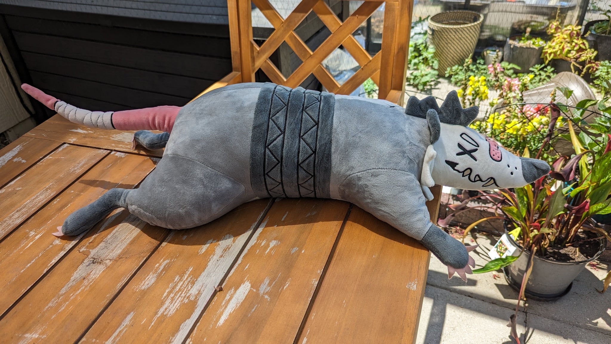 Weighted Roadkill Possum – Creep Cat Toy Company
