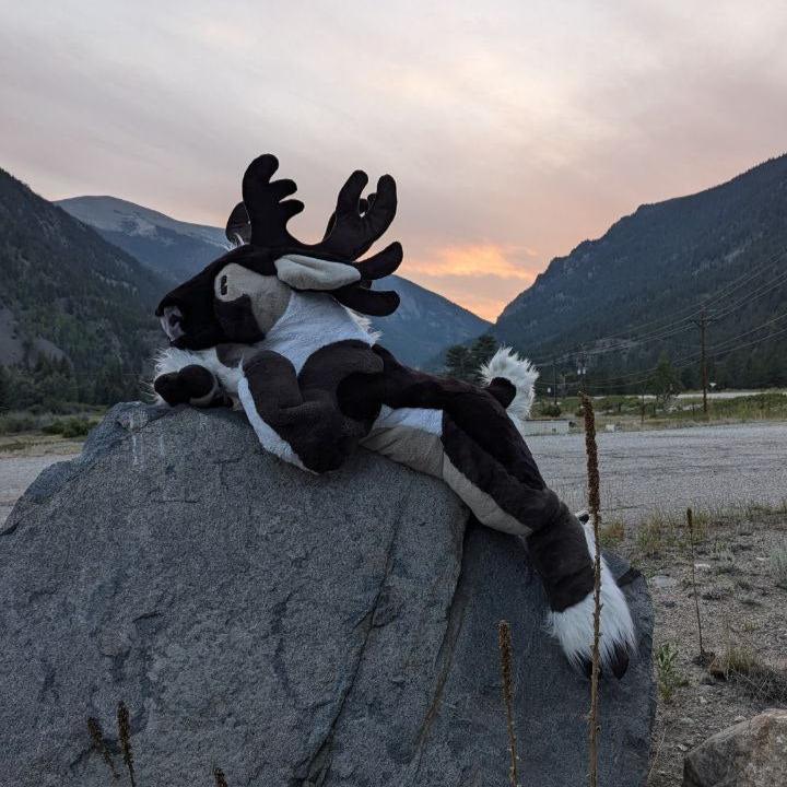 6 ft Caribou Plush – Creep Cat Toy Company